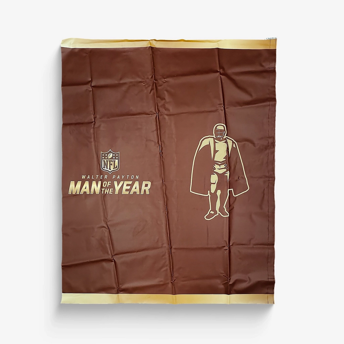 Game-Used Goal Post Pad Wrap - Philadelphia Eagles "Walter Payton Man ...