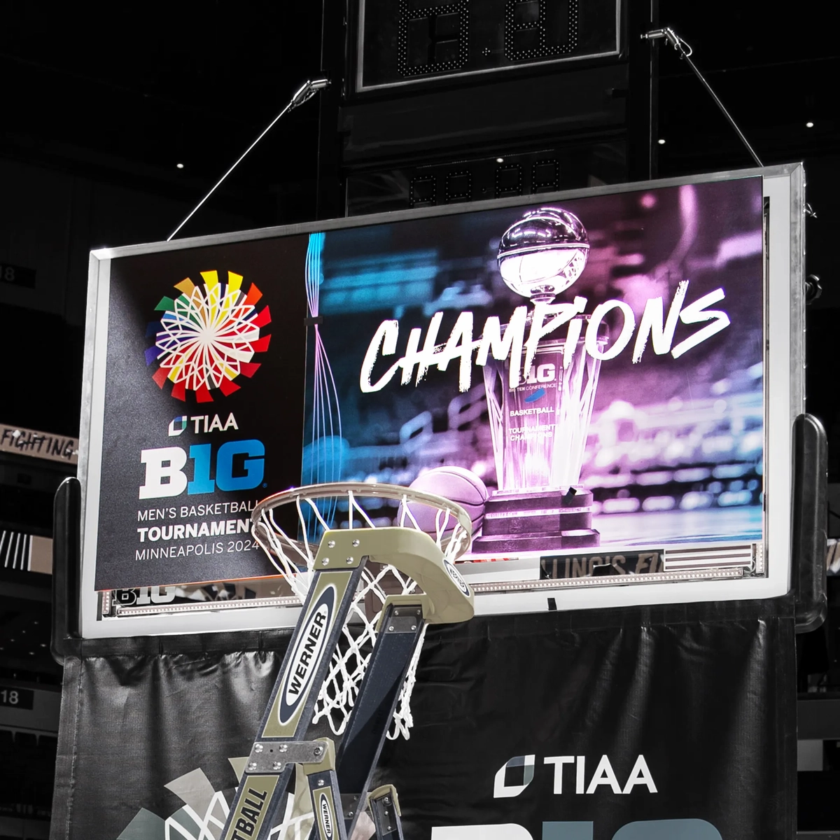 Men’s Basketball Tournament Champions Signage