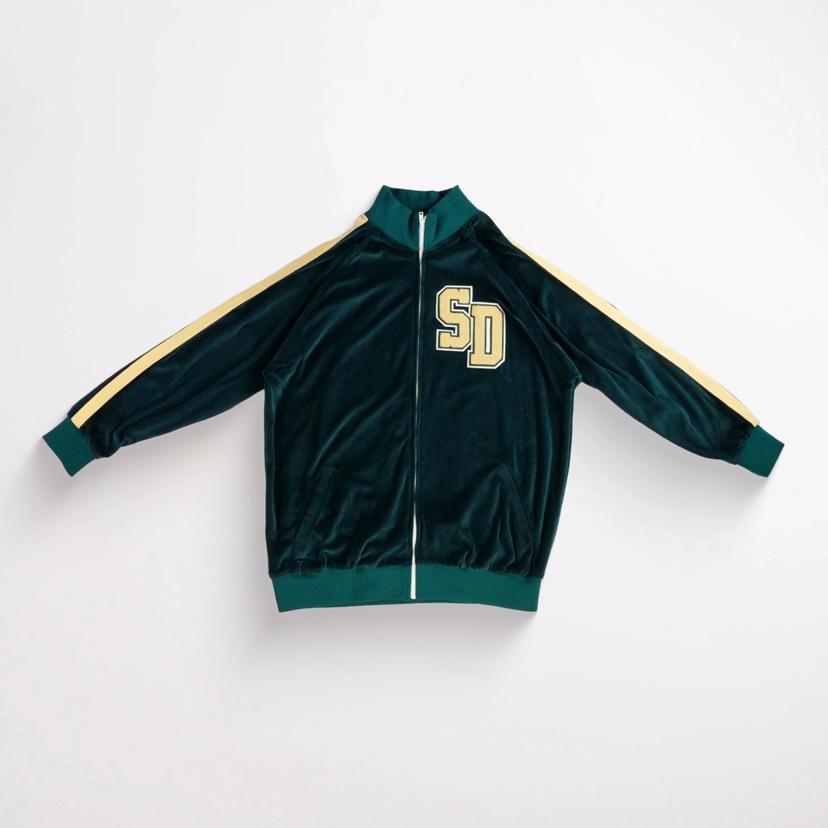 Polytechnic High Velour Track Jacket