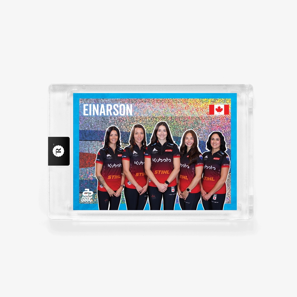 2025 Team Einarson Grand Slam Curling Card