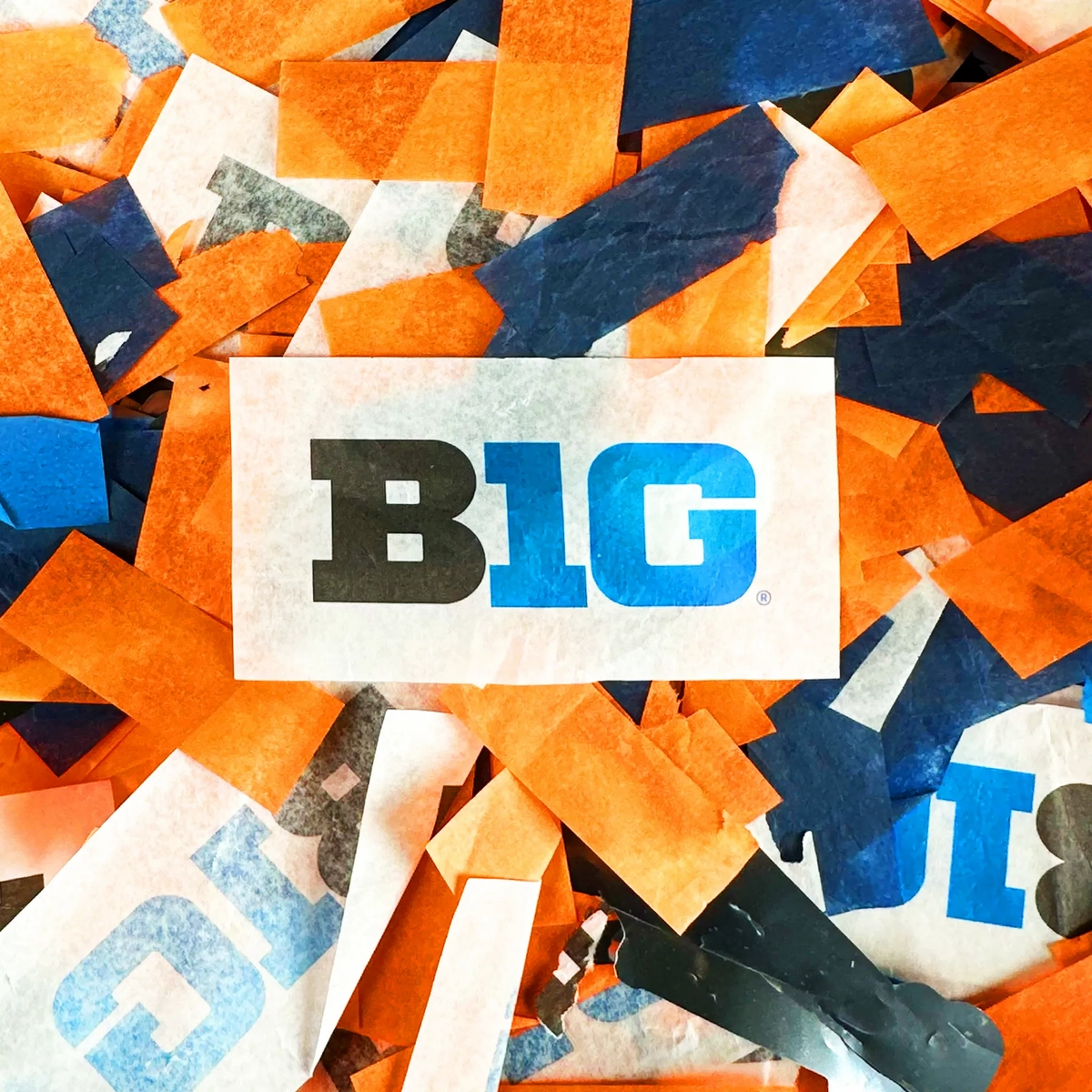 Men's Championship Confetti (Collected during the Trophy Presentation)