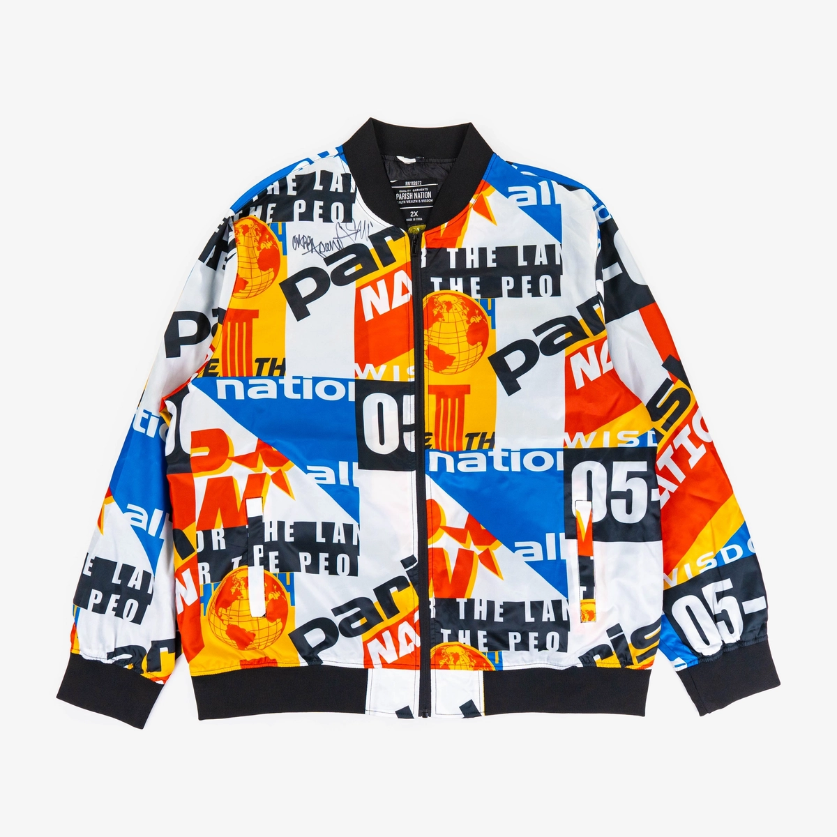 Cappadonna Signed Parish Nation Jacket