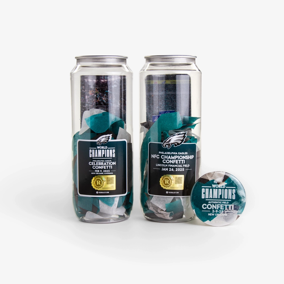 Eagles 2025 Championship Confetti Collection – Game-Used Confetti ...