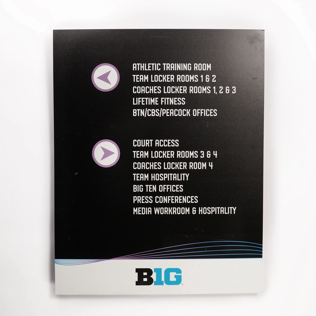 Women’s Basketball Tournament - Directional Signage