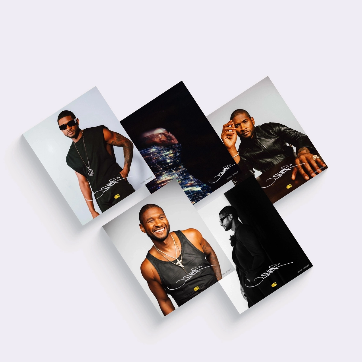 THE 8x10 PHOTO BUNDLE (SIGNED BY USHER)