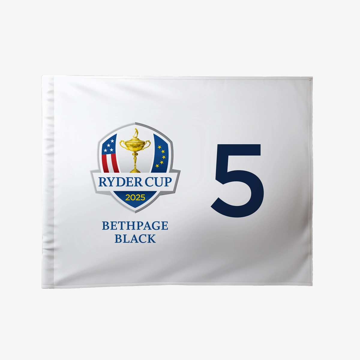 Ryder Cup – Hole 5 Flag - Friday 9/26/2025