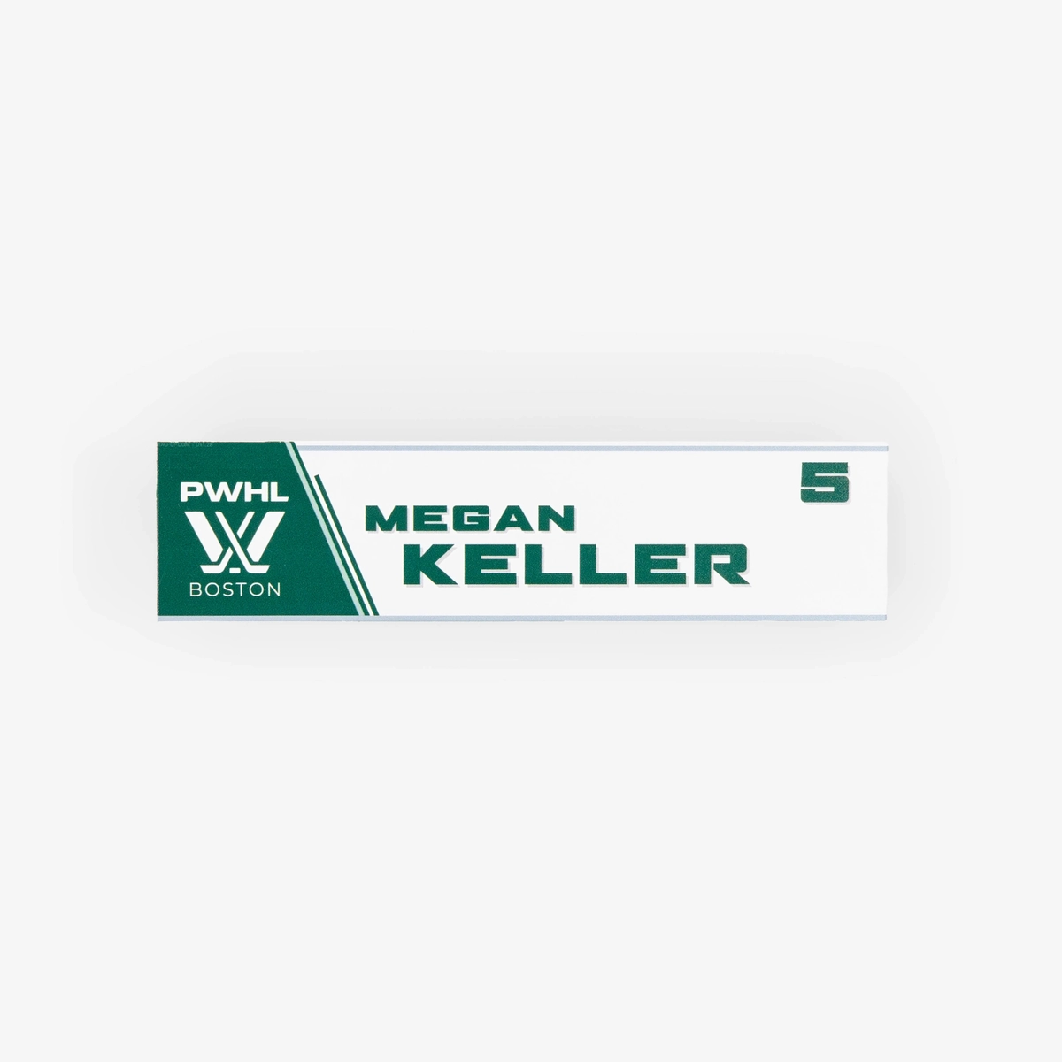 Megan Keller Boston Fleet Locker Nameplate (2024–25 Season)