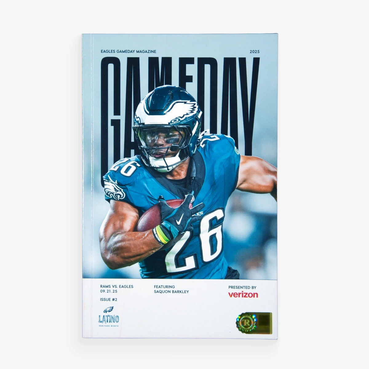 Game‑Used Eagles Gameday Magazine – Los Angeles Rams at Philadelphia ...