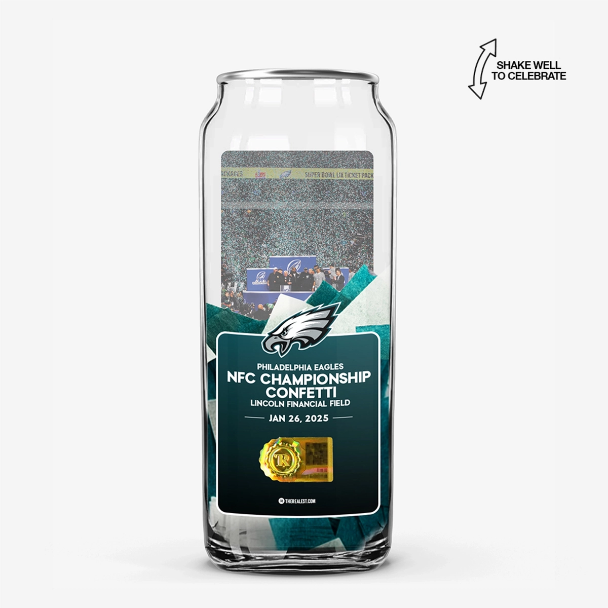 Philadelphia Eagles NFC Championship Confetti (vs. Washington ...