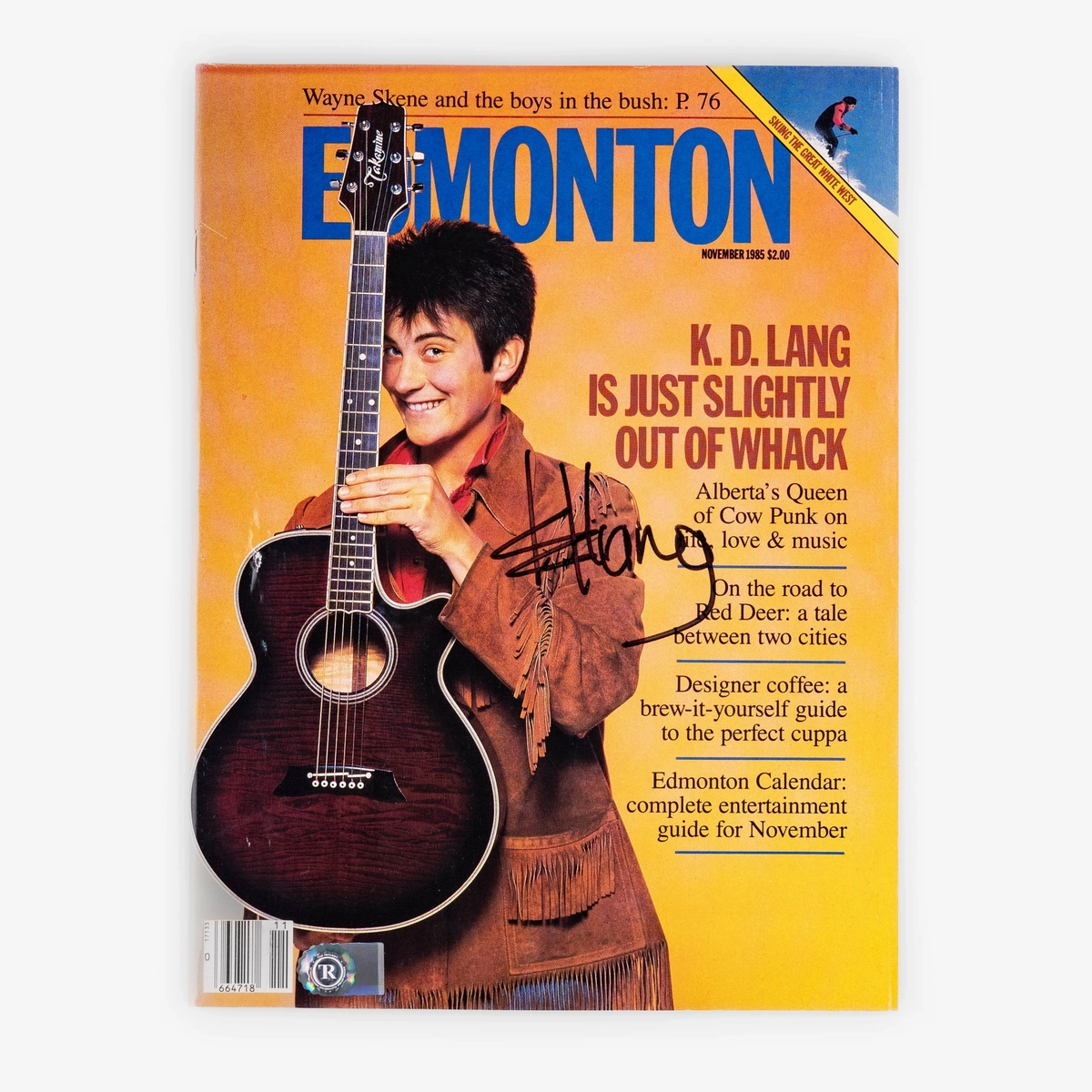 Edmonton Signed Magazine (November 1985)