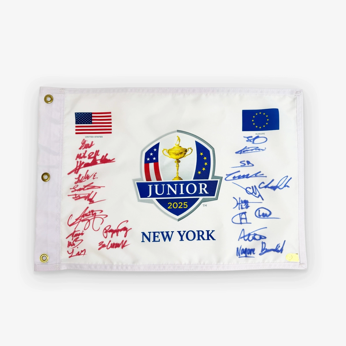 Signed Junior Ryder Cup Flag #3