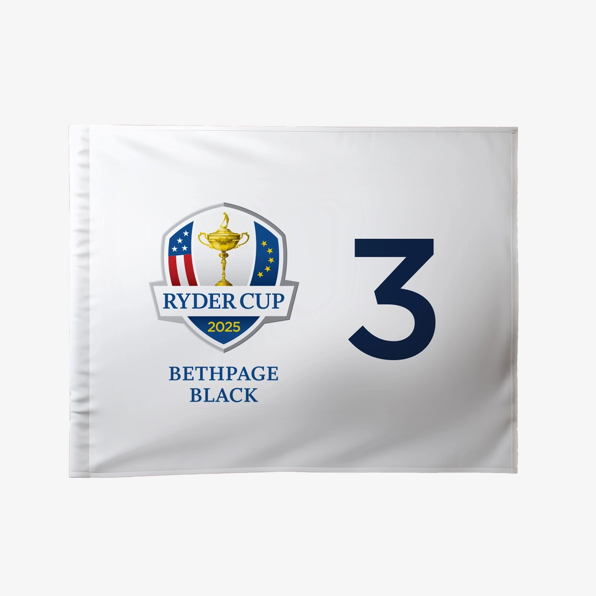 Ryder Cup Practice Rounds – Hole 3 Flag – Wednesday 9/24/2025