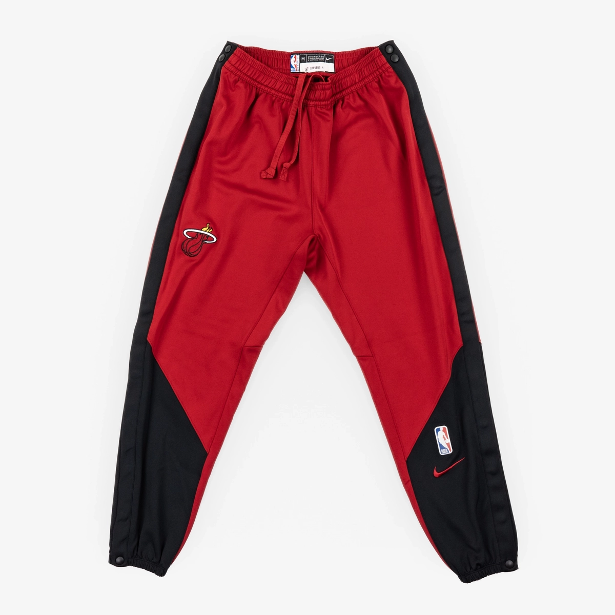 Isaiah Stevens Athlete-Issued Miami HEAT Warm-Up Pants (2024–25 Season)
