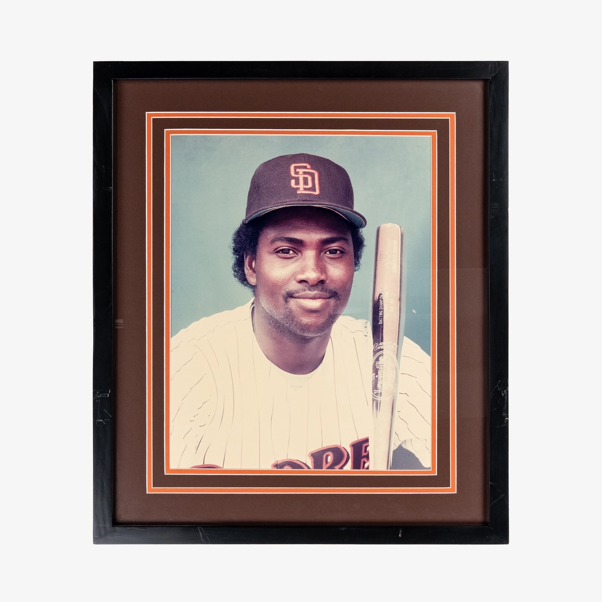 1984 Silver Bat Winner Framed Photo