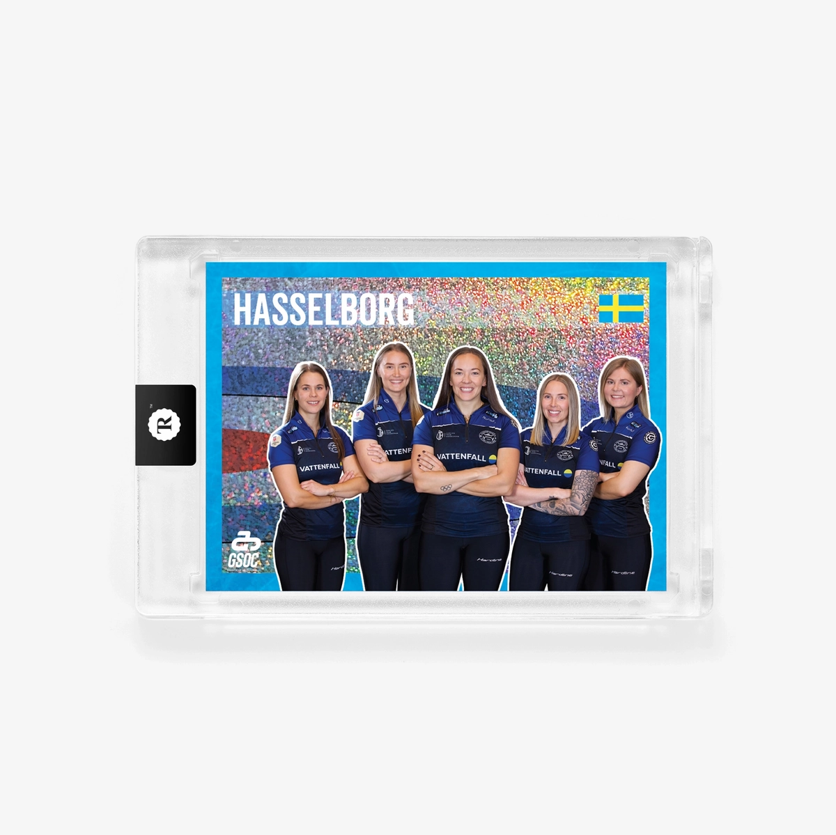 2025 Team Hasselborg Grand Slam Curling Card