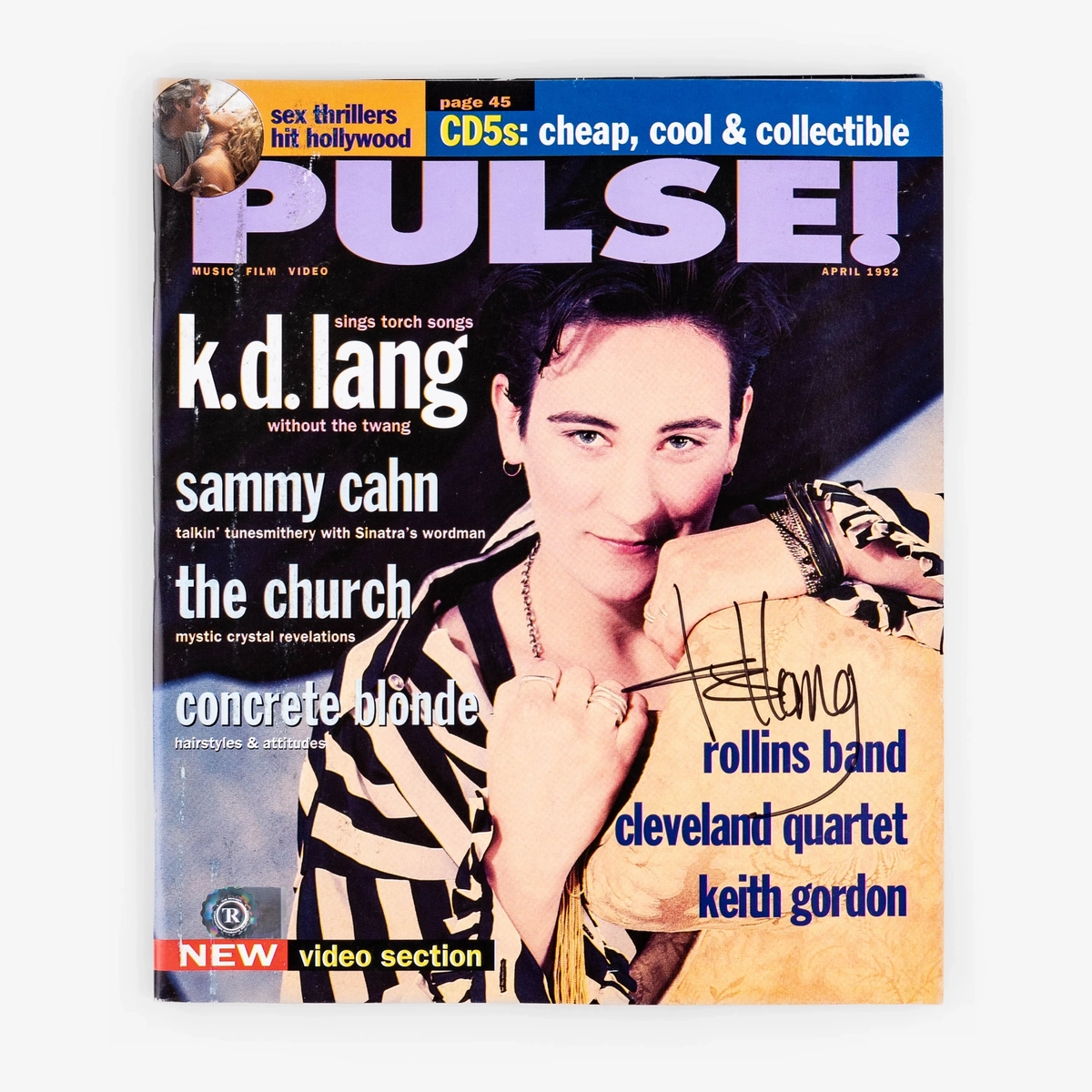 Pulse! Signed Magazine (April 1992)