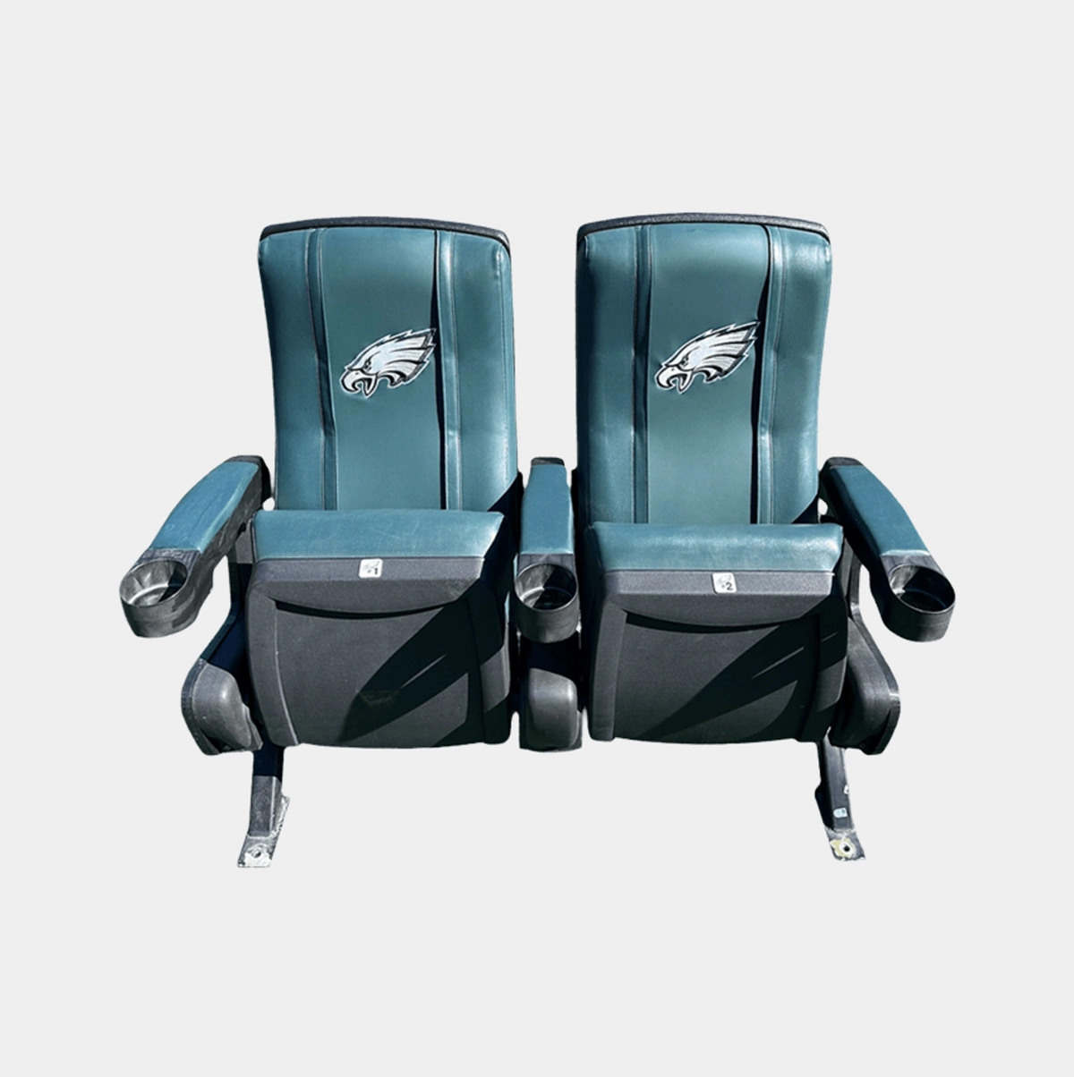 Eagles Premium Field Seats - 2 Seat Set (In Midnight Green With Eagles ...