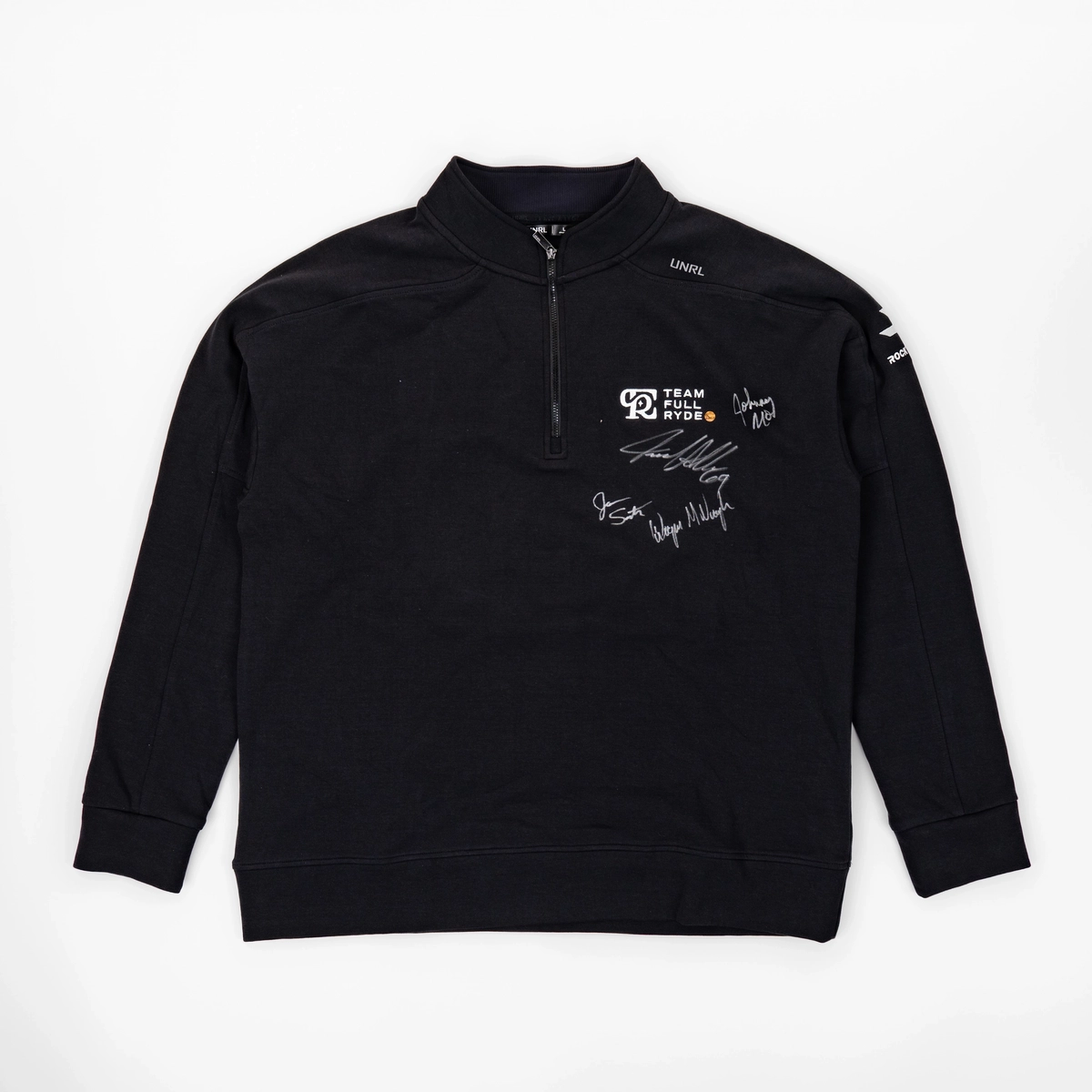Autographed Team Allen UNRL Co. Quarter Zip – Black