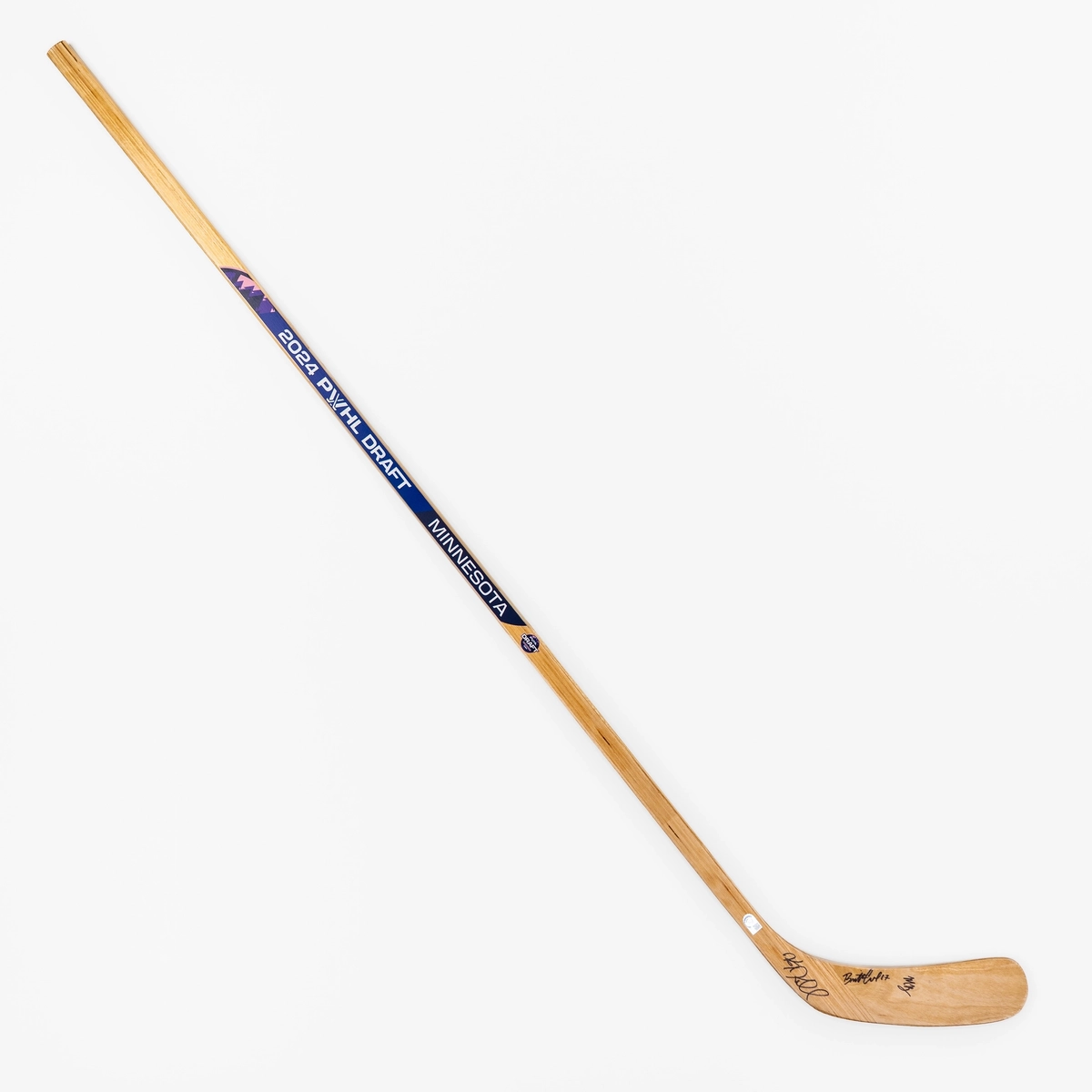 Autographed Minnesota Frost Hockey Stick – (2024 PWHL Draft)
