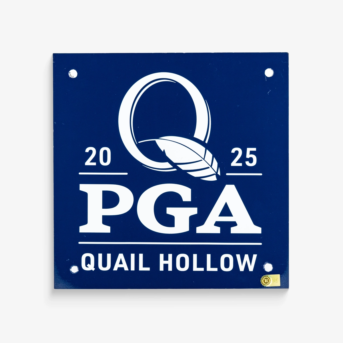 2025 PGA Championship Logo Display Sign